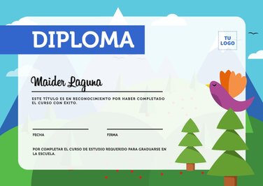 Diseña un certificado del Hada de los Dientes online
