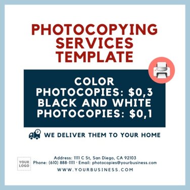 Copy and Print Shop Posters Online