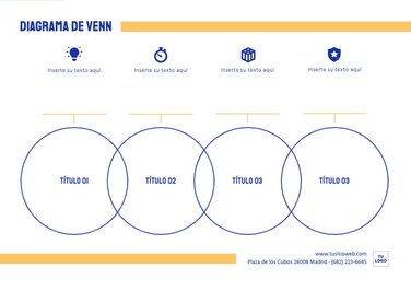 Editar Diagramas de Venn online gratis