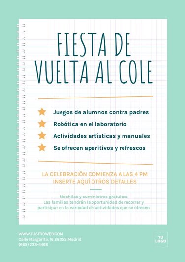 Plantillas para campañas de Vuelta al Cole