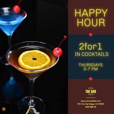 Editable 2 for 1 Offers Templates