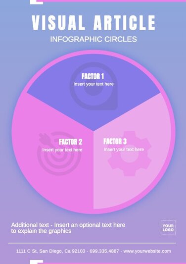 Online Editable Infographics