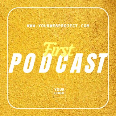 Podcast Covers to Edit Online