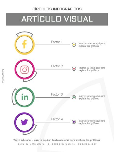 Infografías editables online
