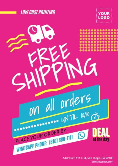 Print shop design templates