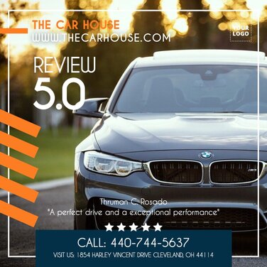 Marketing guide and designs for car sales