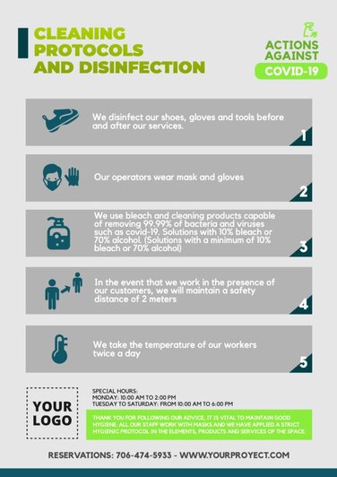 Design a Pest Control flyer for your company