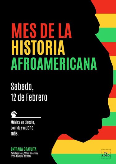 Plantillas del Mes de la Historia Afroamericana editables