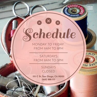 Free Tailoring Advertisement Sample Templates