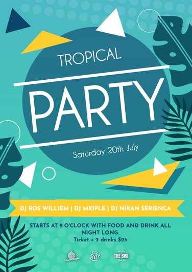 Free party poster templates