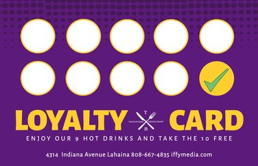 Create loyalty and gift cards for your business