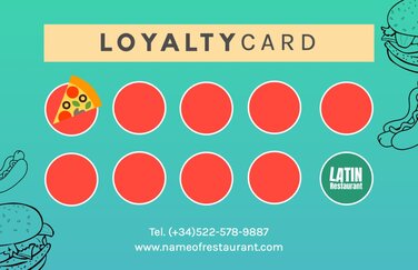 Create loyalty and gift cards for your business