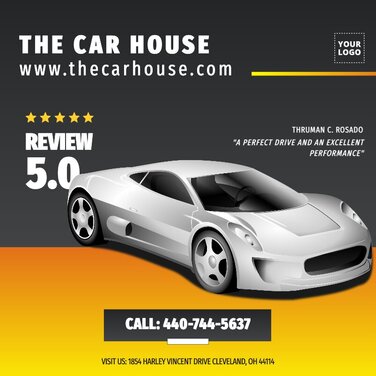 Marketing guide and designs for car sales