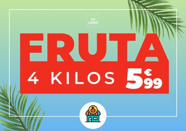 Carteles de ofertas para imprimir gratis