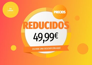 Carteles de ofertas para imprimir gratis