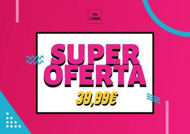 Carteles de ofertas para imprimir gratis