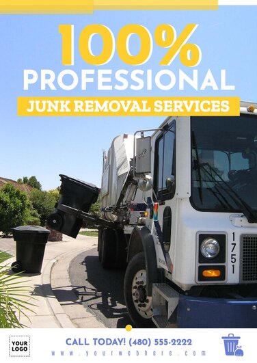 Free Junk Removal Service Flyer Templates