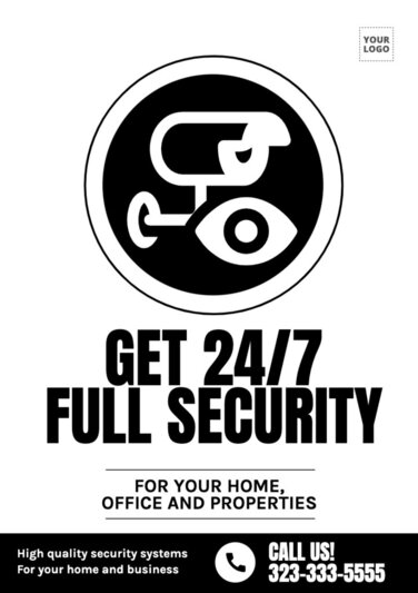 Signalisation des caméras de sécurité avec des panneaux de zone de ...