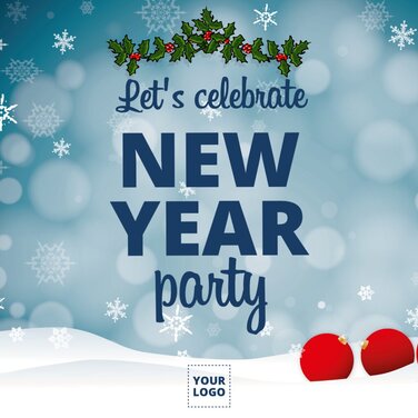 Editable New Year templates for business