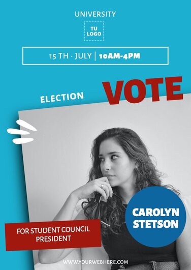 Custom templates for political elections