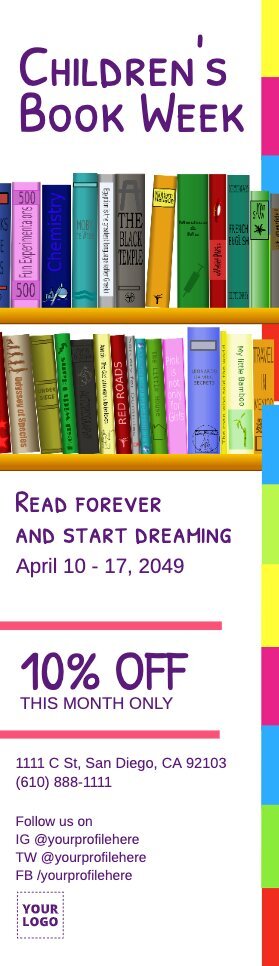 Free bookmark templates online