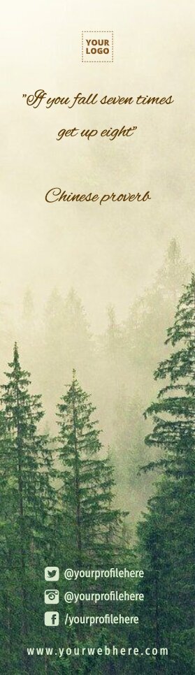 Free bookmark templates online