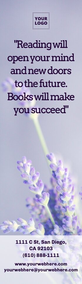 Free bookmark templates online