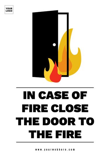 Create a fire prevention poster online
