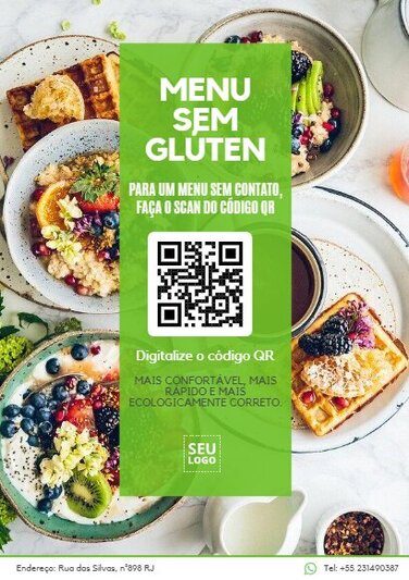 Cartazes para colocar códigos QR