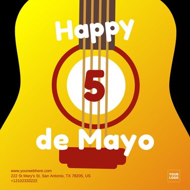 Editable Cinco de Mayo Poster Templates