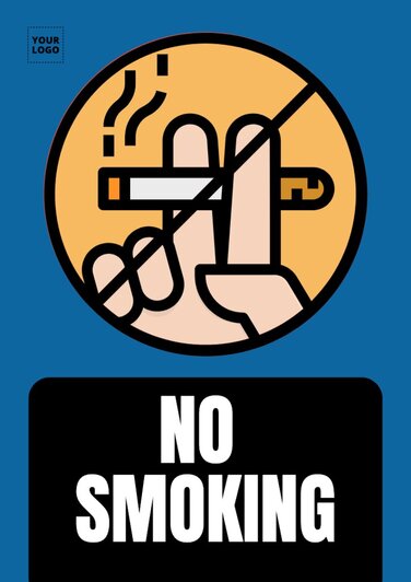 Prohibition and restriction signs to edit and print