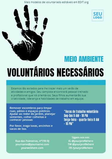 Cartazes editáveis de Reduzir, Reutilizar e Reciclar