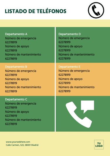 Carteles para comunidades de vecinos personalizables