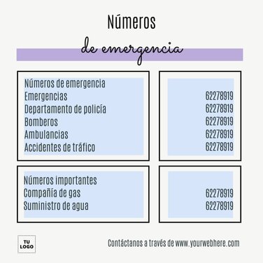 Crea listados de teléfonos de interés online y gratis