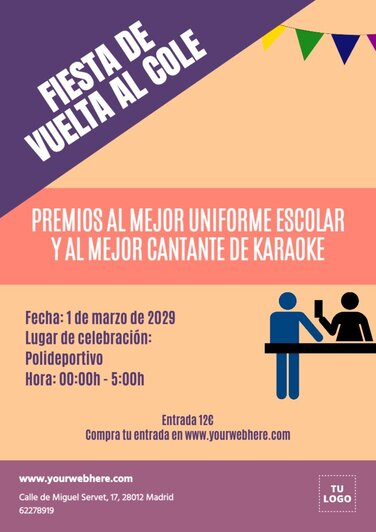 Plantillas para campañas de Vuelta al Cole