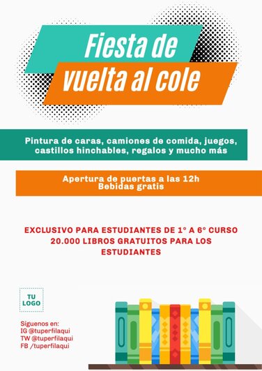 Plantillas para campañas de Vuelta al Cole