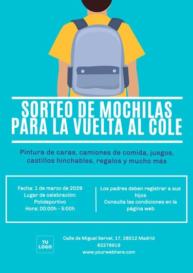 Plantillas para campañas de Vuelta al Cole