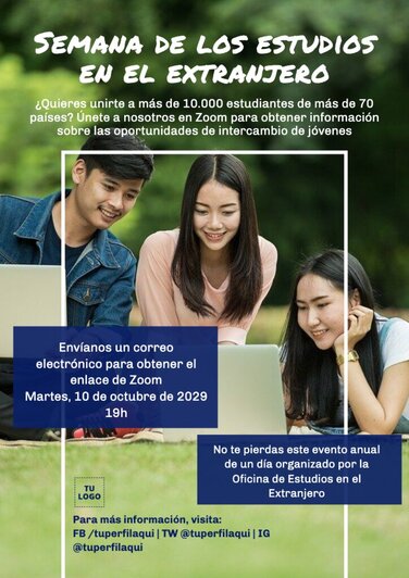 Diseños para Programas de Intercambio a personalizar