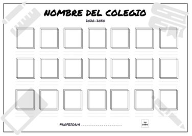 Plantillas de orlas infantiles para rellenar