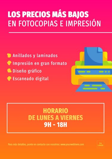 Diseñar flyers online gratis