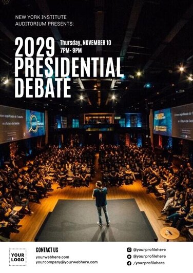 Create a free Student Council poster