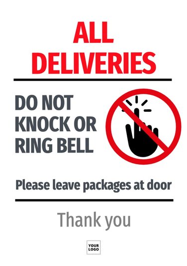 Free Printable Ring the Bell Signs you can edit online