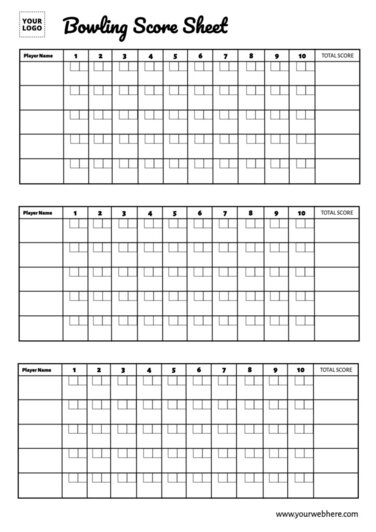 Design bowling invitations with free editable templates