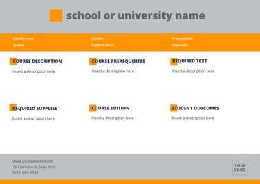 Syllabus Didactic Programming Templates to edit online