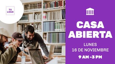 Plantillas de invitaciones de Open House para inmobiliarias