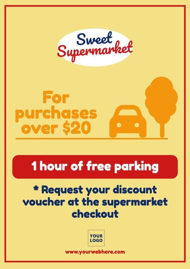 Free Parking Online Editable Templates