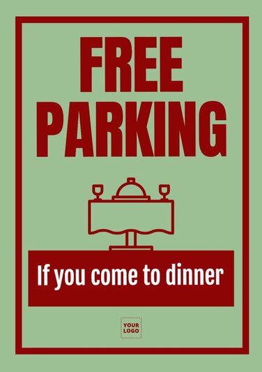 Free Parking Online Editable Templates