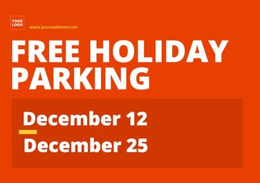 Free Parking Online Editable Templates