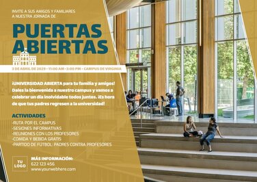 Plantillas de invitaciones de Open House para inmobiliarias