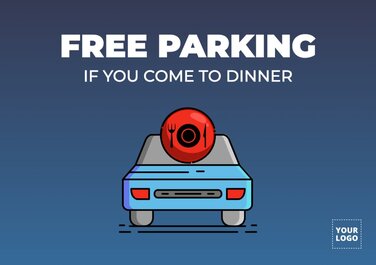 Free Parking Online Editable Templates
